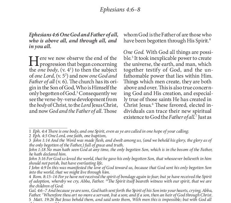 17 – To the Praise of the Glory of His Grace – Eph 4_6-8 | American Pastor